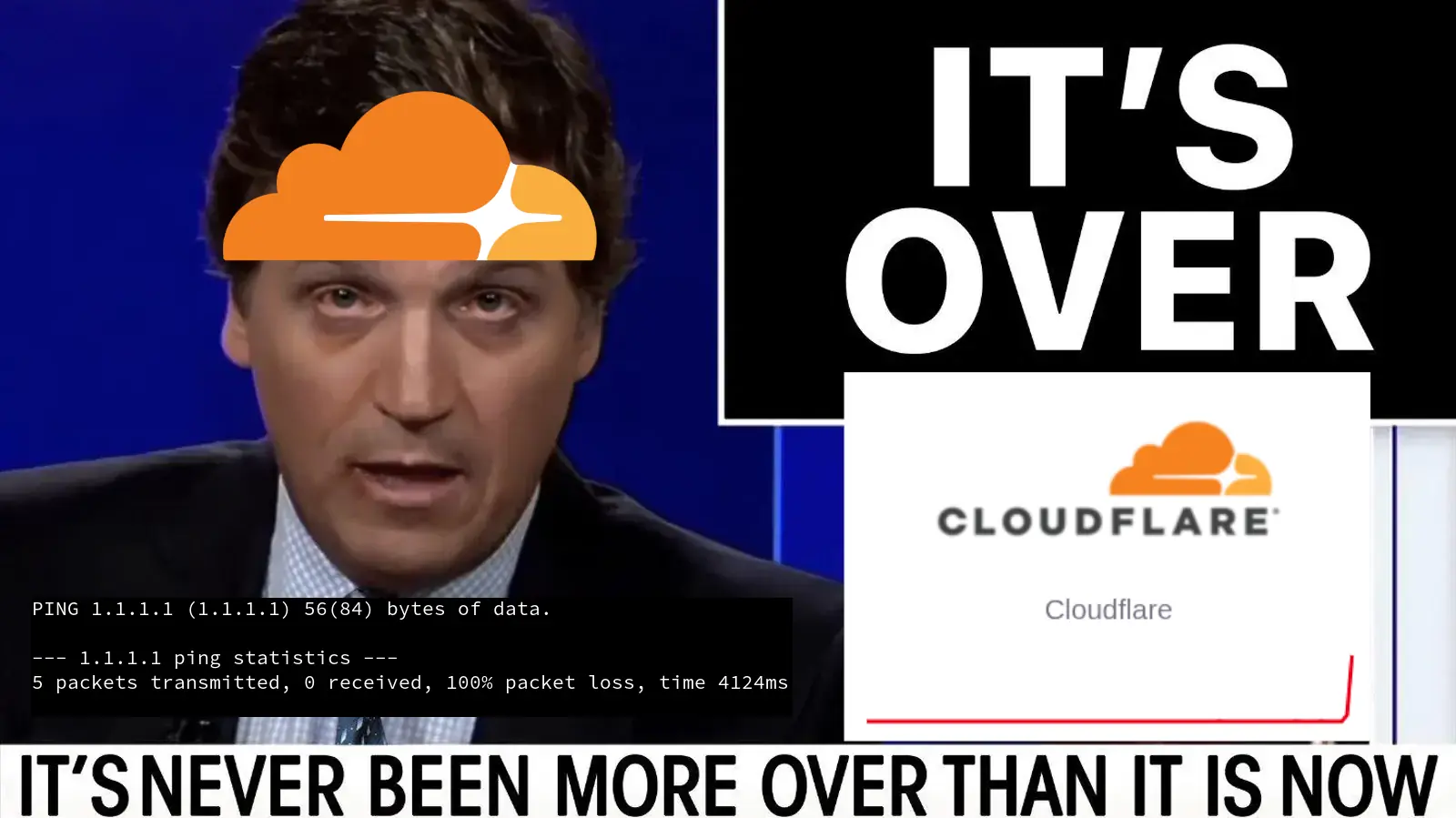 Cloudflare's 1.1.1.1 is down — LowEndTalk